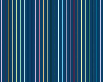 Sunshine Blvd Stripes White by Amber Kemp-gerstel of Damask Love for ...