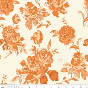 Riley Blake Designs Shades of Autumn Main Cream Cotton Fabric (sold by ...