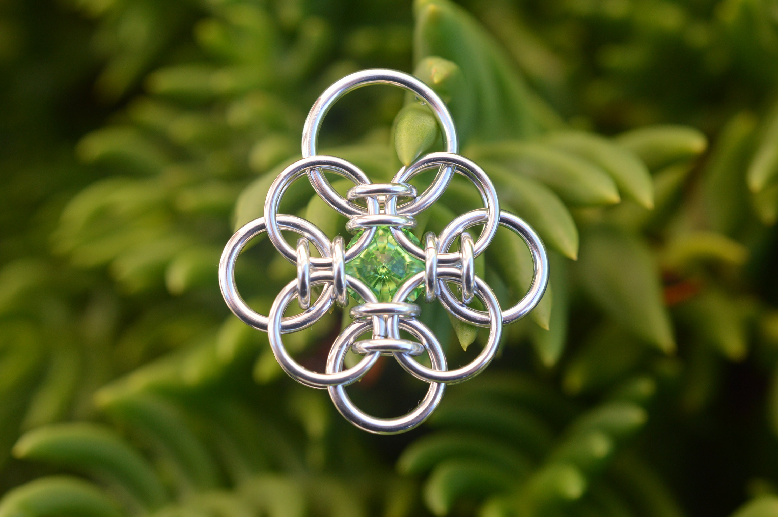Stars Falling Chainmaille Crystal Capture - Etsy