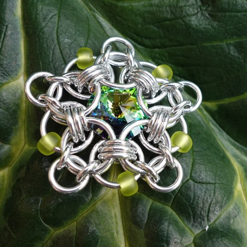 Star Flower Chainmaille Capture Tutorial - Etsy