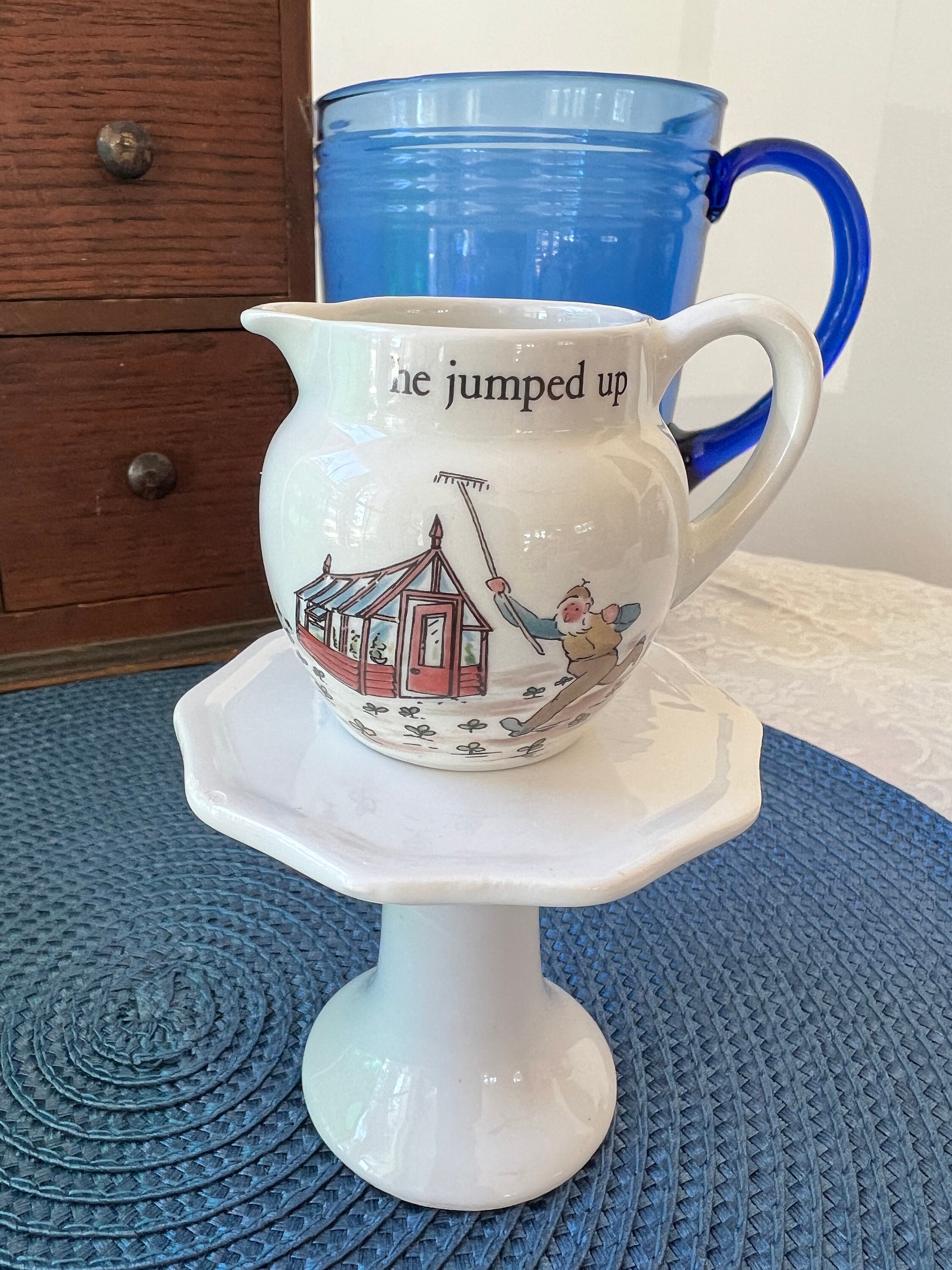 Peter Rabbit Beatrix Potter Childs Creamer by Wedgwood / 4 Oz Peter ...