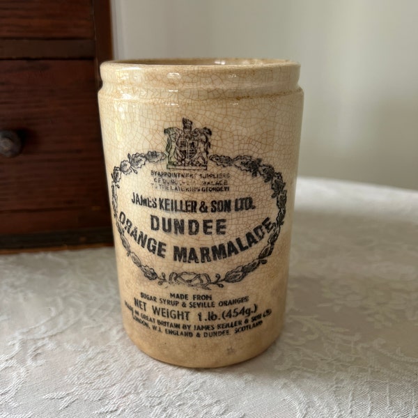 Dundee Marmalade Jar - Etsy