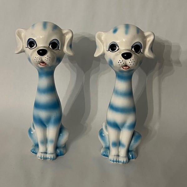 Kitsch Dog Figurine - Etsy