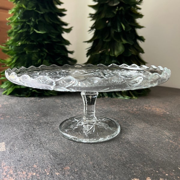 Footed Cake Plate - Etsy