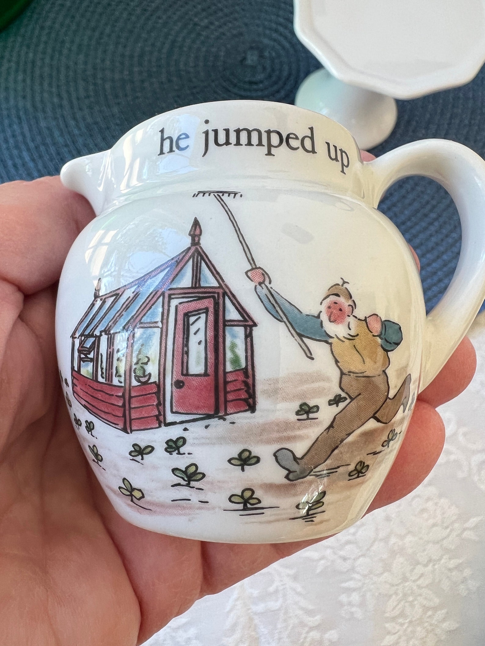Peter Rabbit Beatrix Potter Childs Creamer by Wedgwood / 4 Oz Peter ...