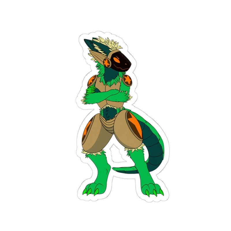 Lizard Fursona - Etsy