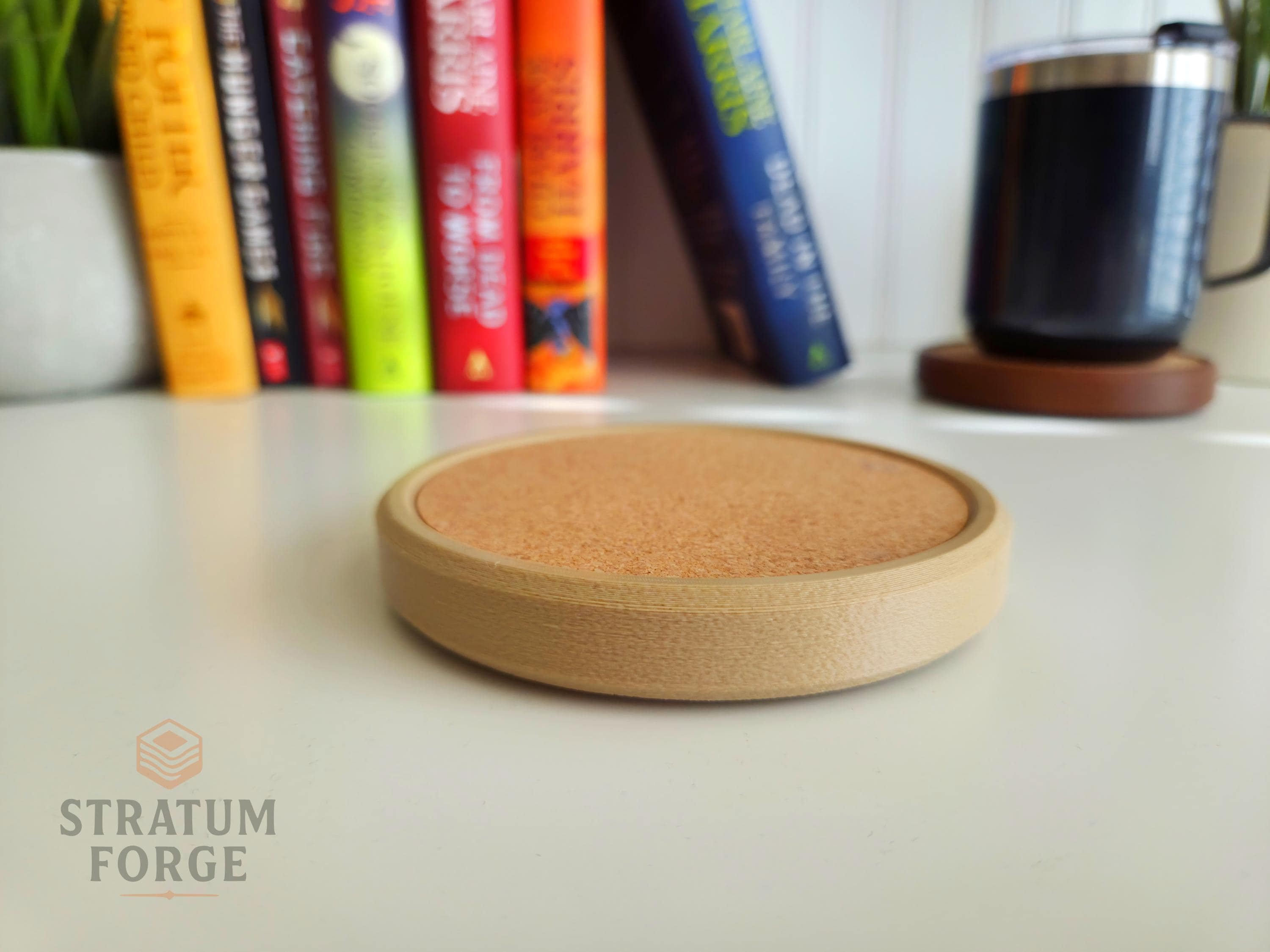 3D Printed Coaster With Bottle Opener & Magnetic Cap Catcher - Etsy