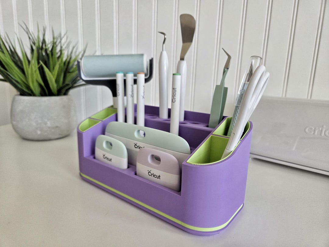 Tool Caddy for Cricut | Tools, Pen Craft Desk Organizer | Maker ...