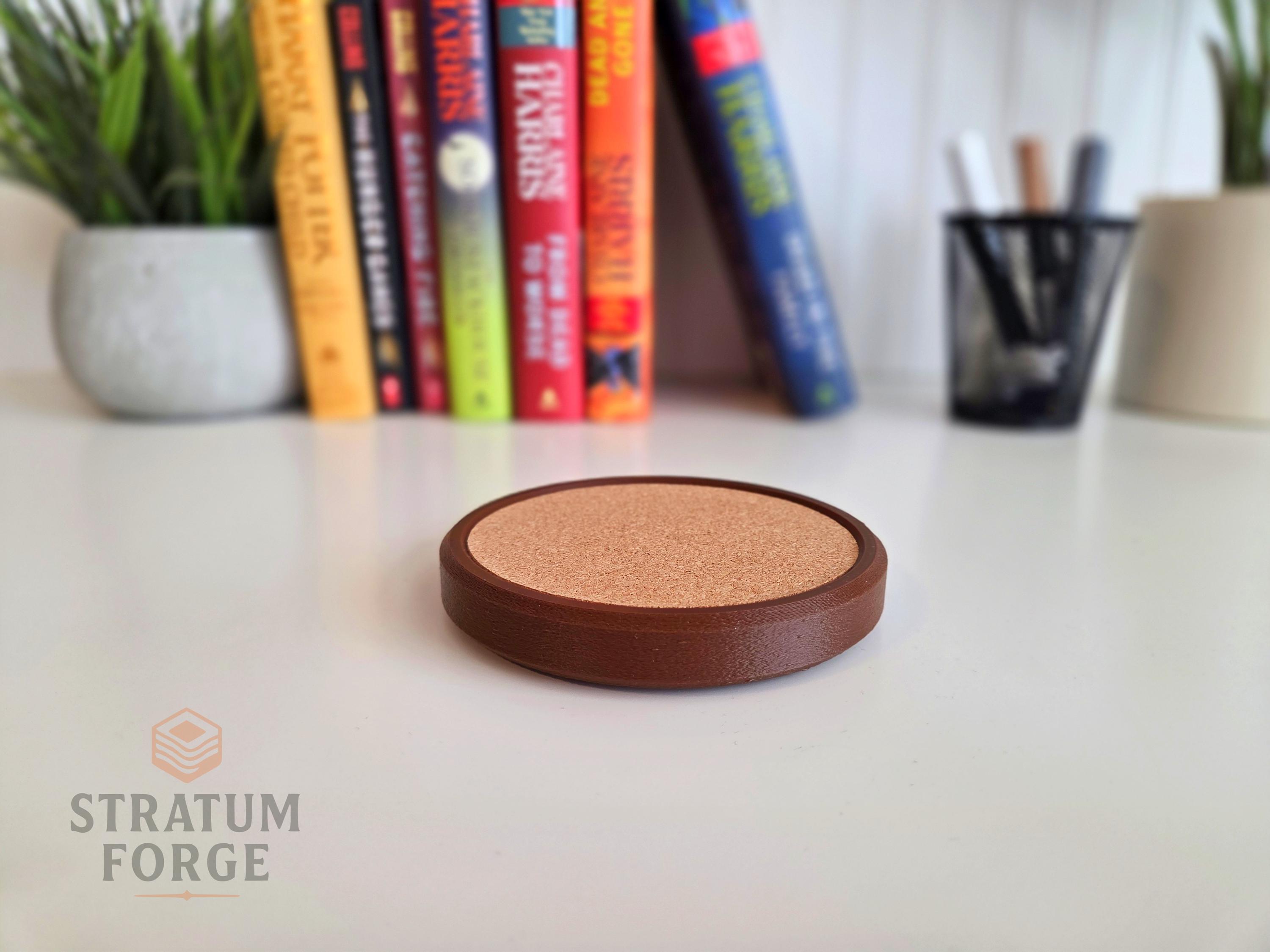 3D Printed Coaster With Bottle Opener & Magnetic Cap Catcher - Etsy
