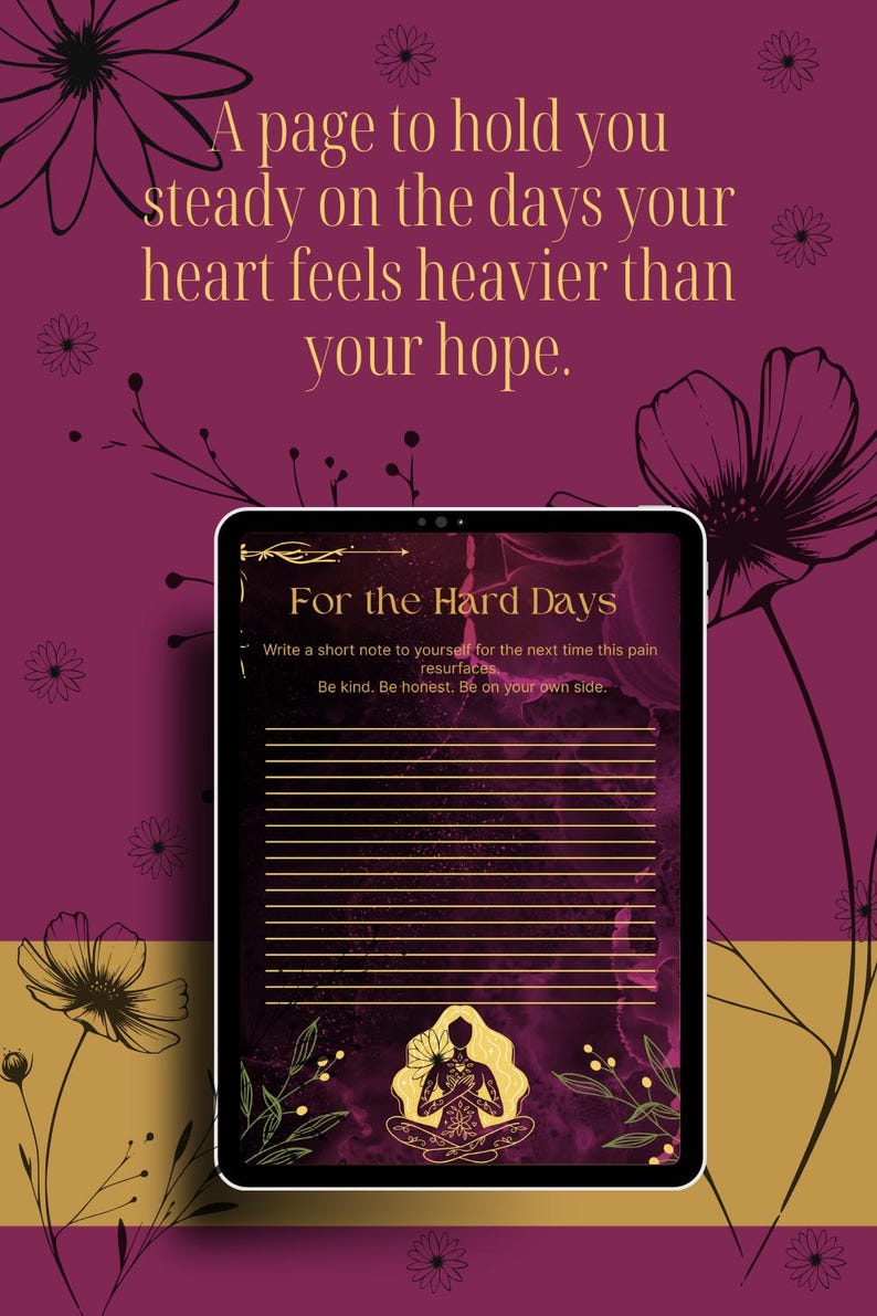 Still Worthy: A Healing Journal for Abandonment Wounds | Printable ...