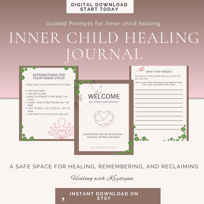 Inner Child Healing Journal: Guided Prompts for Emotional Healing ...