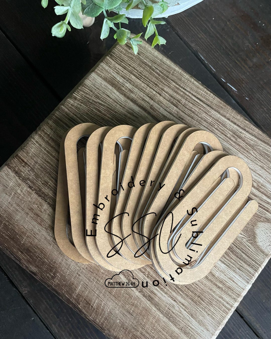 Blank Jumbo Paperclip Bookmarks Sublimation Ready - Etsy