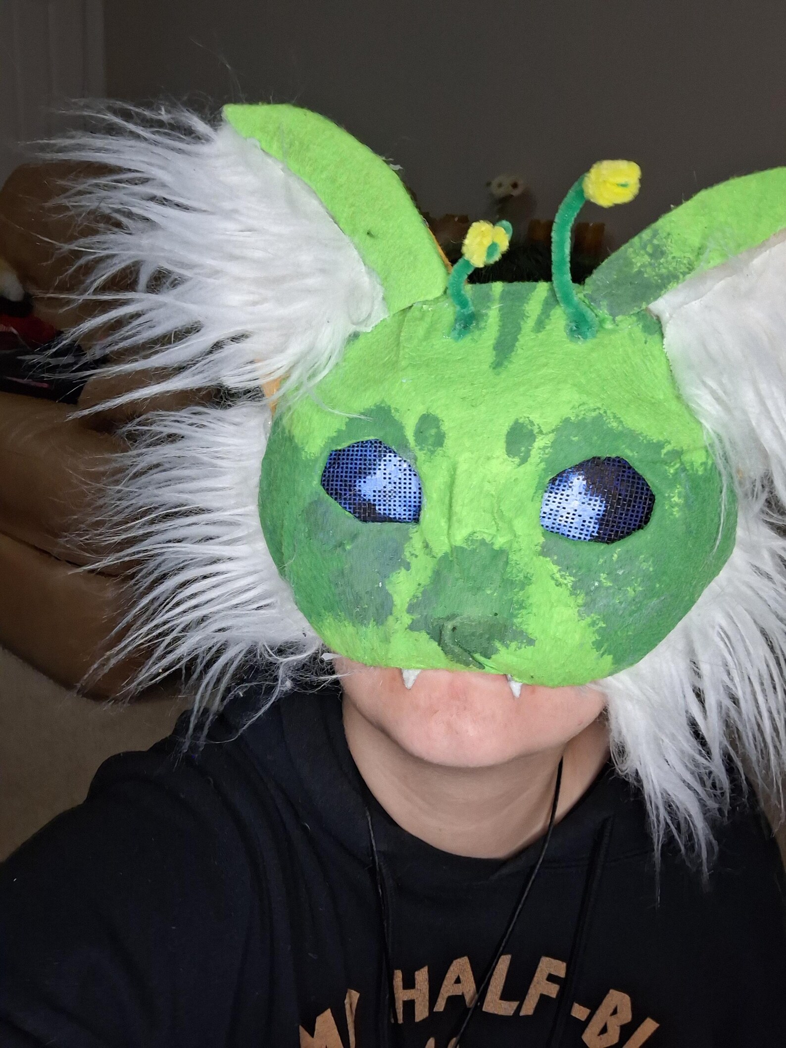 Gnarpy/alien Cat Mask - Etsy