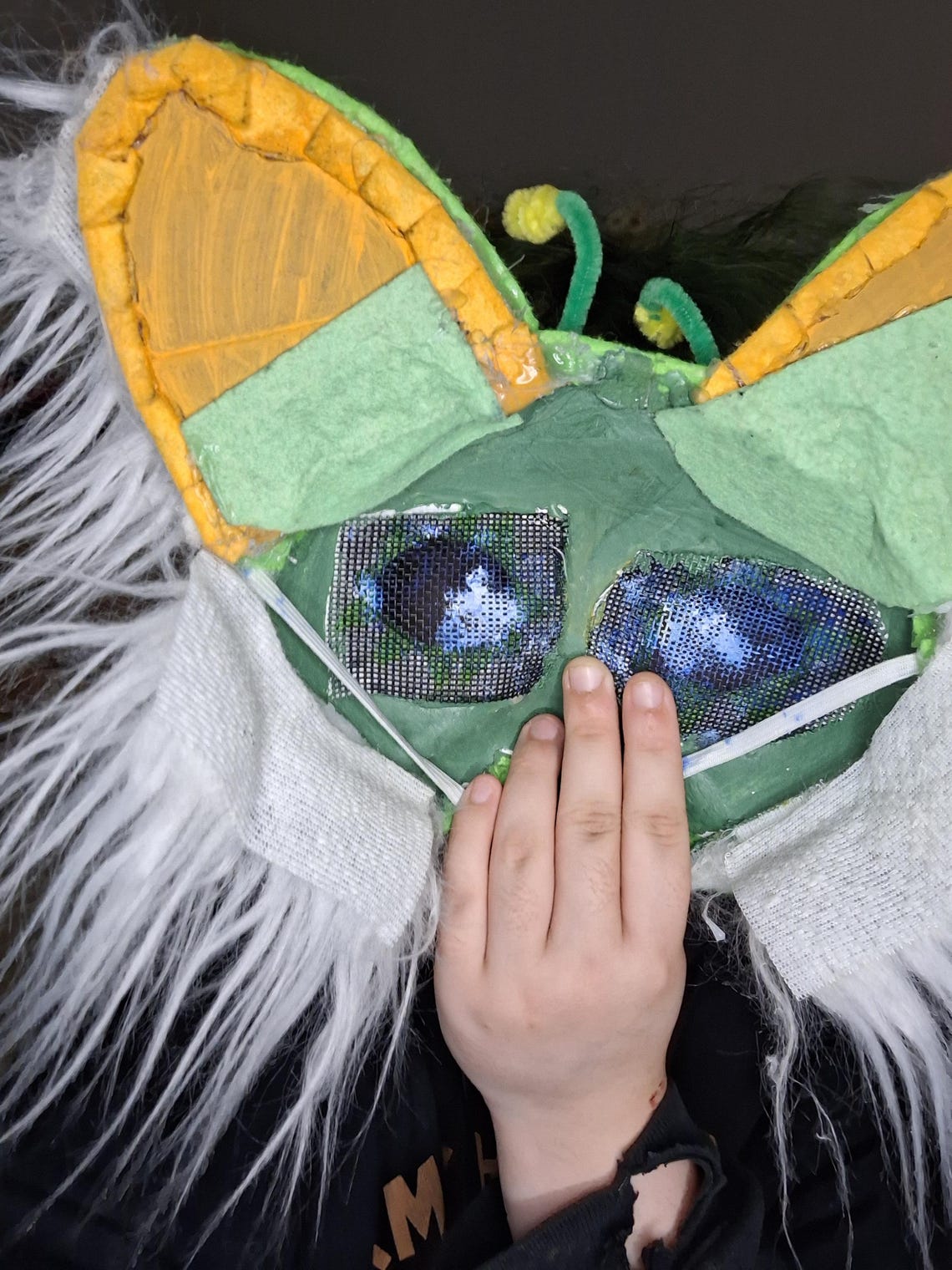 Gnarpy/alien Cat Mask - Etsy