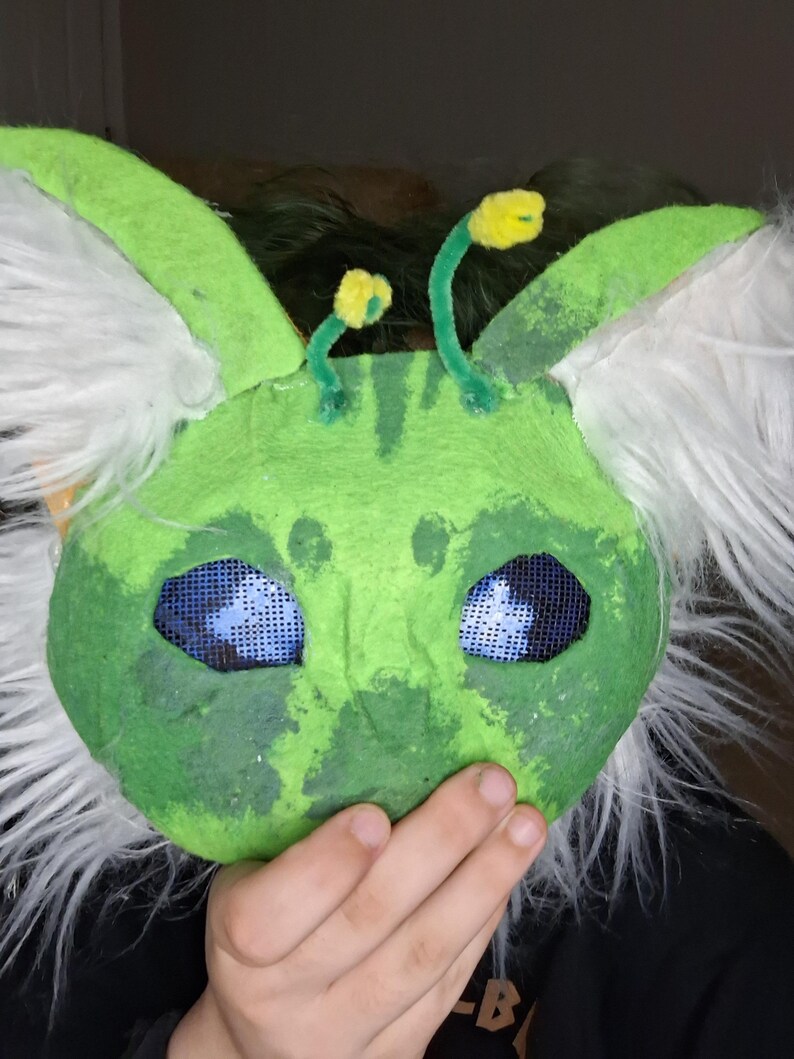 Gnarpy/alien Cat Mask - Etsy