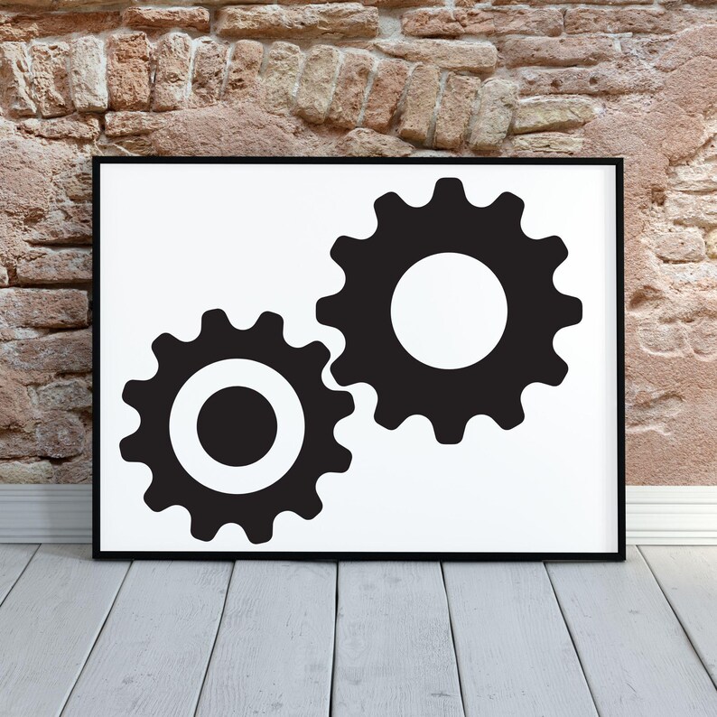 Metal Gears SVG Bundle: Clipart, PNG, Cut Files (digital Download) - Etsy