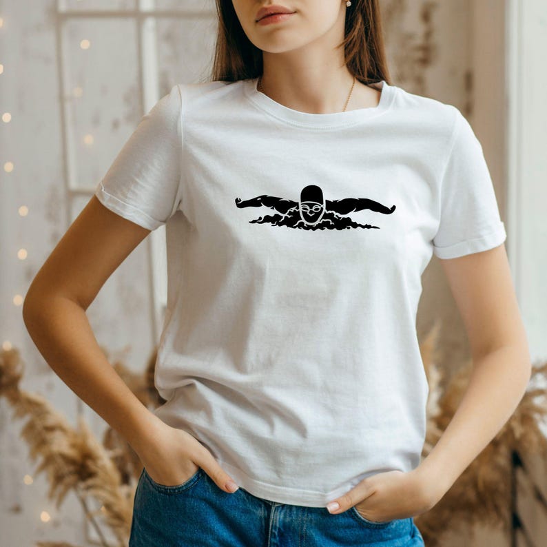 Swimming SVG Bundle: Swimmer Cut Files for Cricut & Silhouette (digital ...