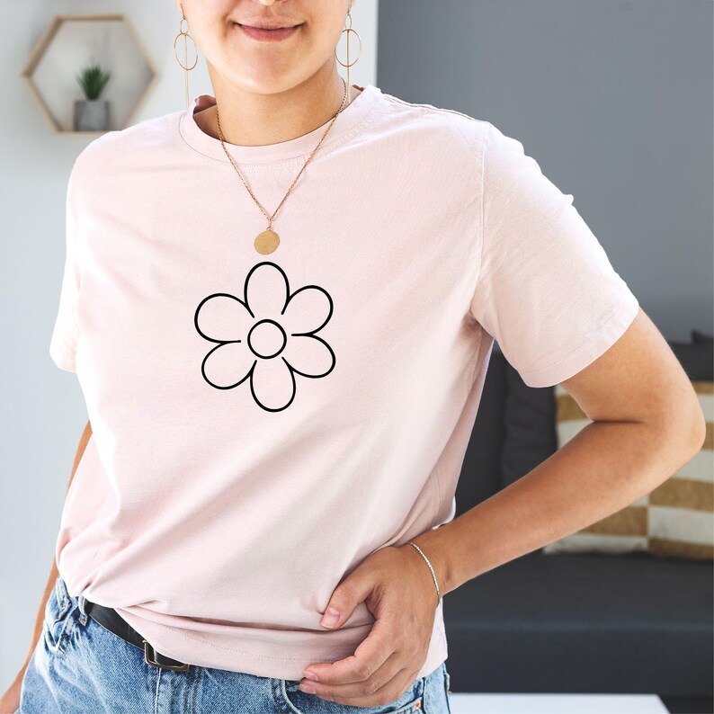 Daisy Outline SVG Bundle: Spring & Summer Designs (digital Download - Etsy