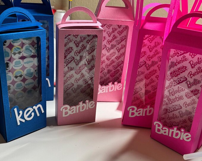 Doll & Ken Party Favor Box: Glam Birthday Treat Box - Etsy