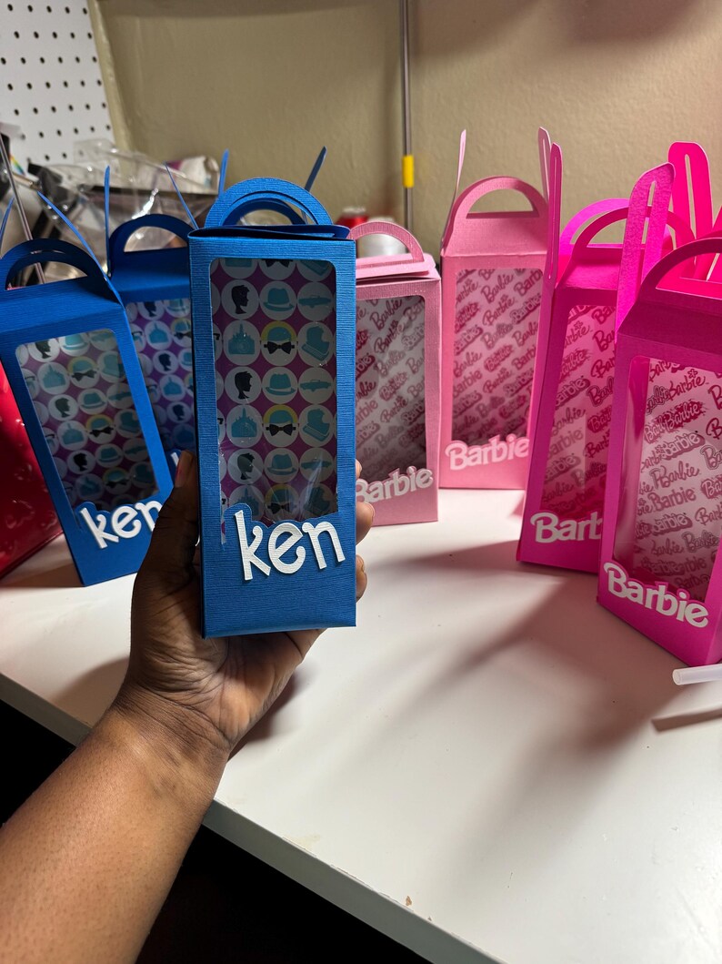 Doll & Ken Party Favor Box: Glam Birthday Treat Box - Etsy