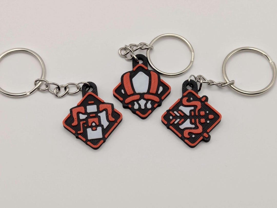 Monster Hunter Weapon Keychains - Etsy