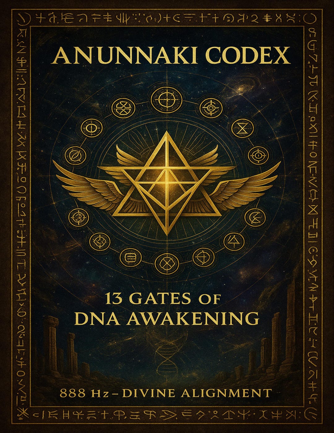 Anunnaki Codex • 13 Gates of DNA Awakening • 888 Hz Divine Alignment ...