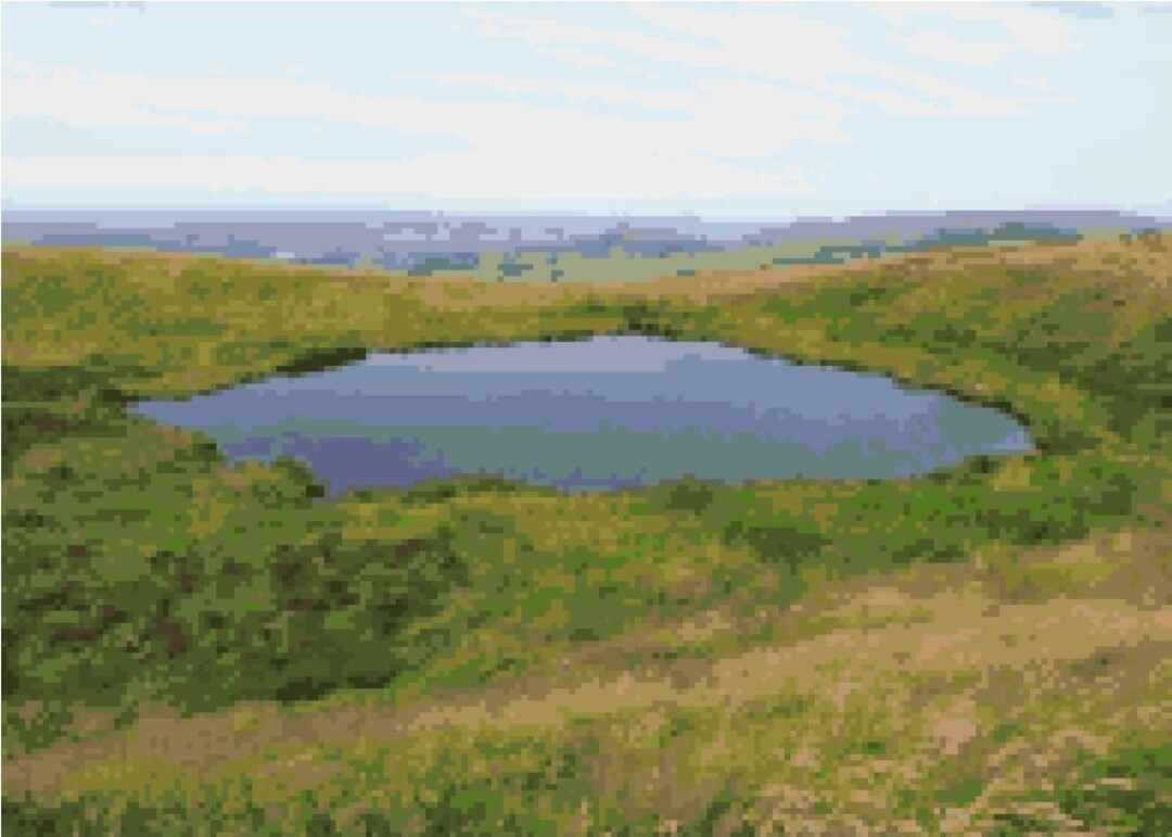 Blakemere Pond/mermaid's Pool 5x7" Cross-stitch Pattern - Etsy