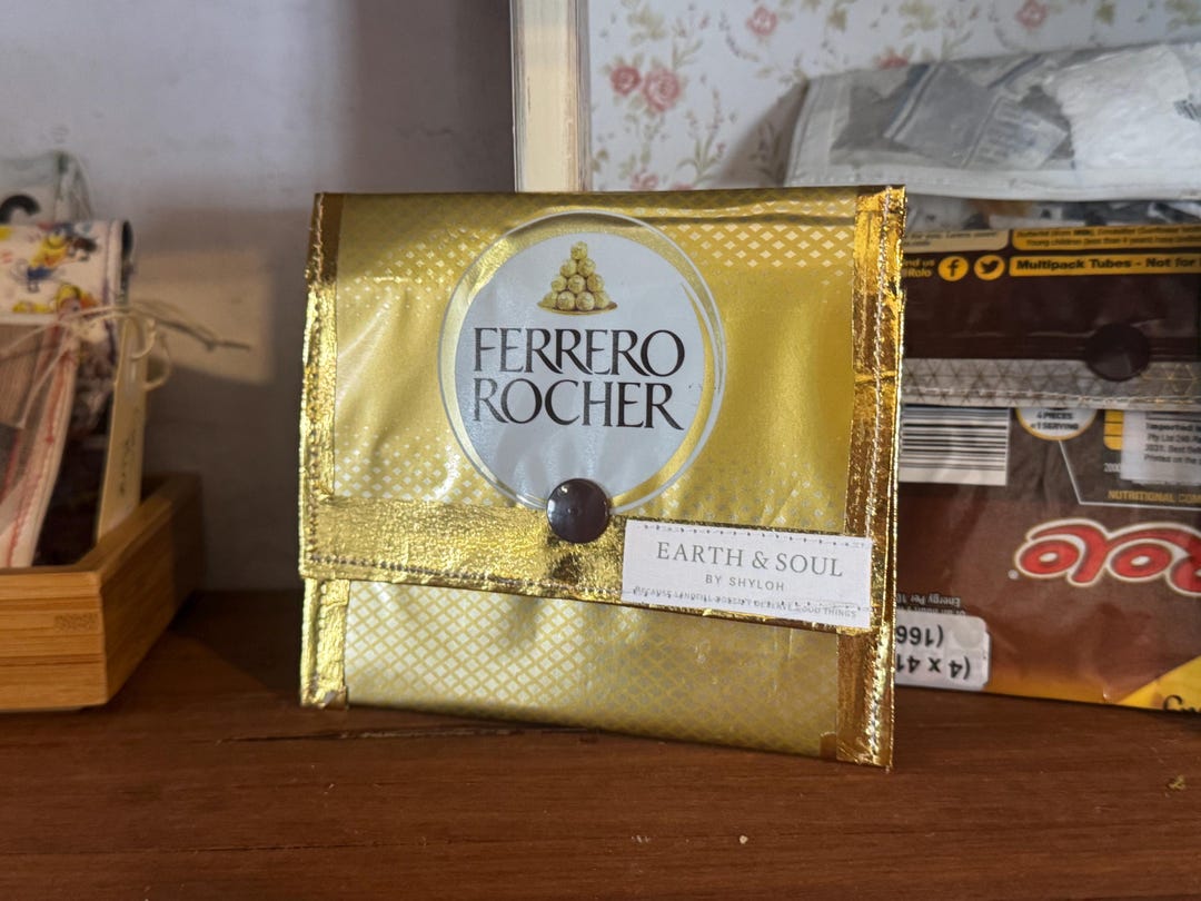 OOAK Ferrari Rocher Eco Clutch Purse – Handmade From Recycled Plastic ...