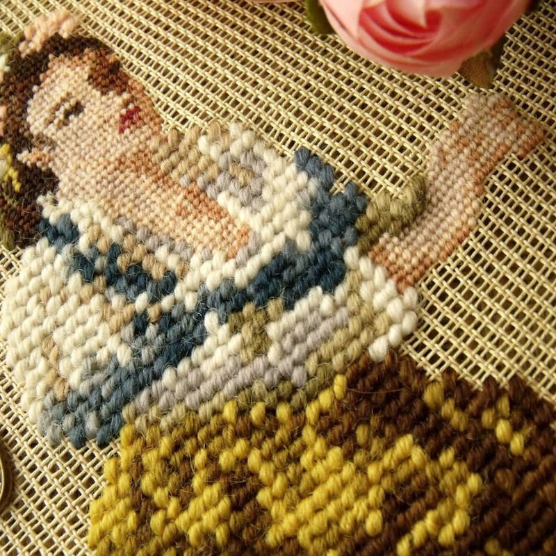 Preworked Petit Point - Etsy