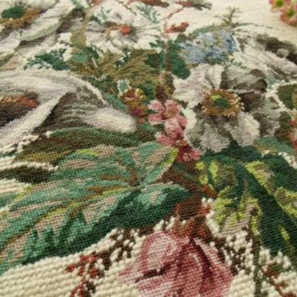Vintage Needlepoint - Etsy