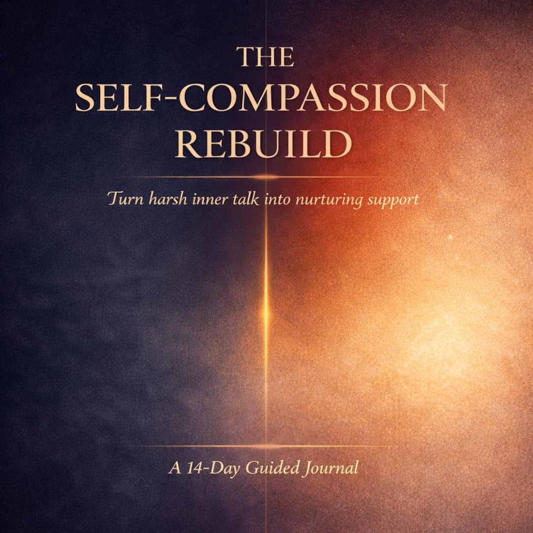 Self Compassion Journal, Inner Critic Workbook, Emotional Healing PDF ...