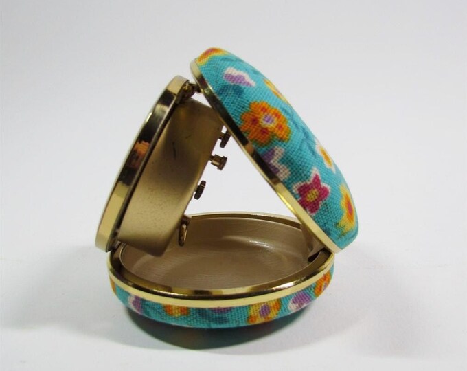 Vintage Florn Travel Alarm Clock Germany Floral Print - Etsy