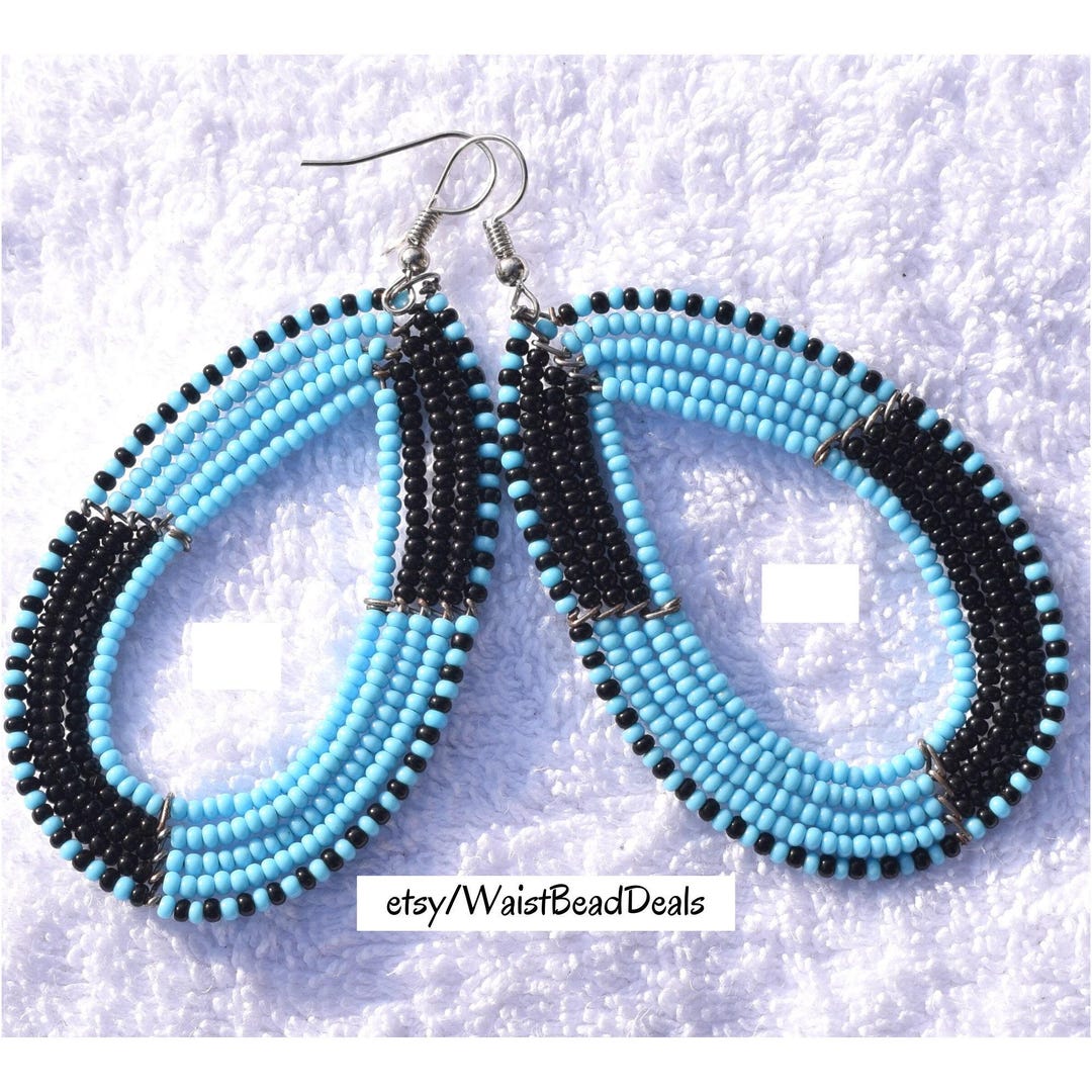 089 Buy 6 Get 6 Free Earrings, Boho Bead Earring, African Jewelry ...