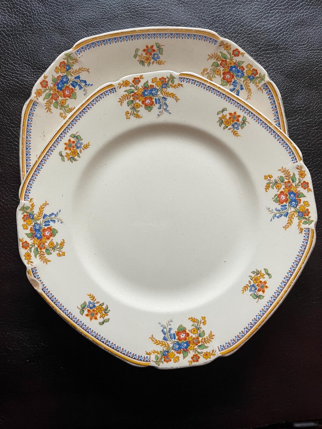 Vintage 1940s Plates - Etsy