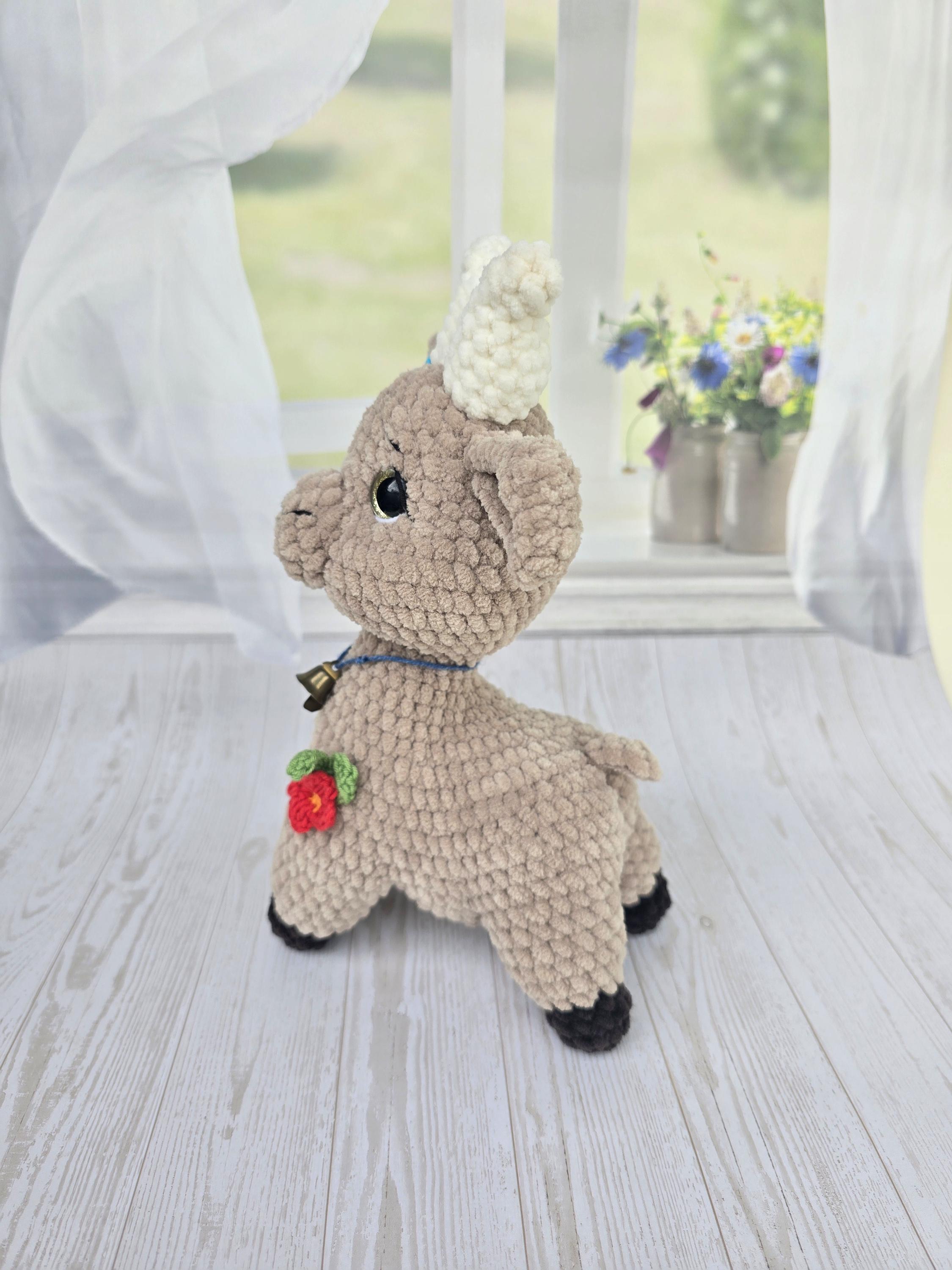 Crochet Goat Pattern, Amigurumi Goat - Etsy