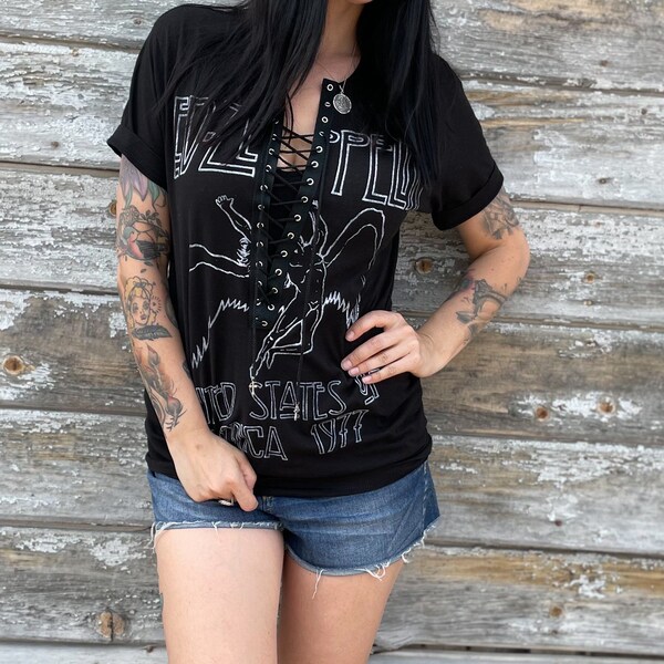 Cut up Band Shirt - Etsy