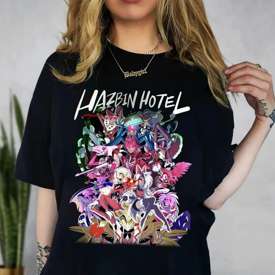 Alastor Hazbin Hotel Shirt/ Hazbin Hotel Characters shirt/ Hazbin Hotel ...