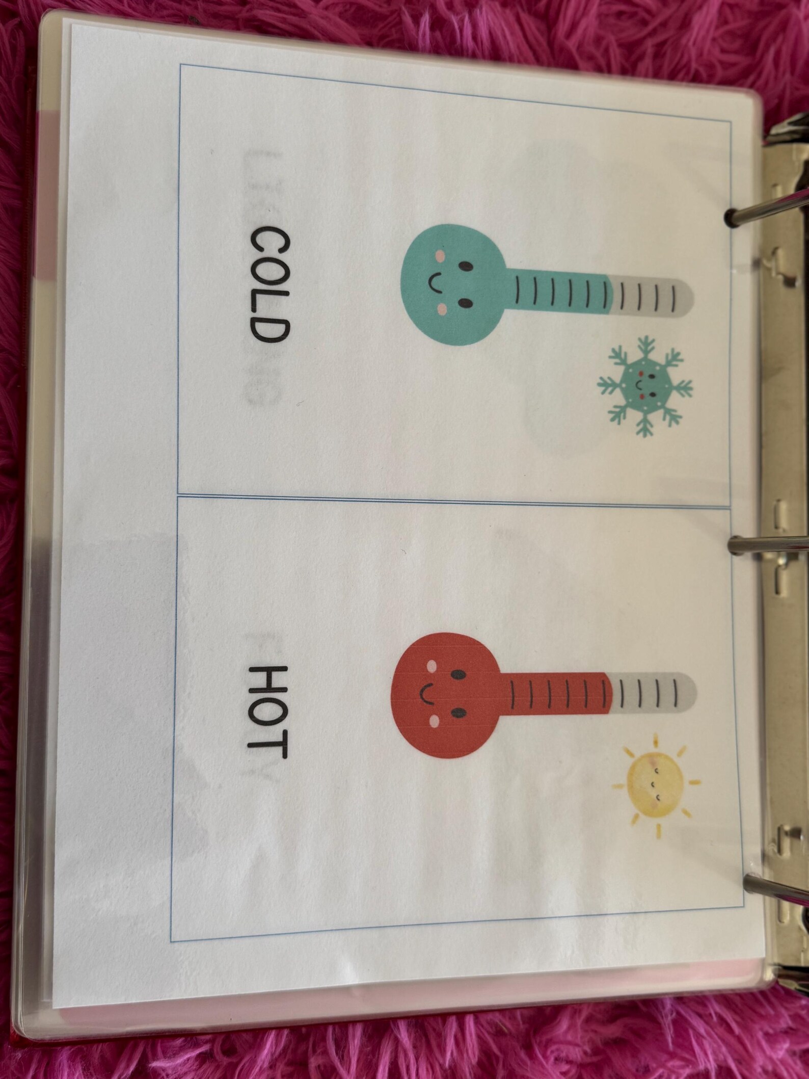 Laminated Toddler Circle Time Binder: Alphabet, Numbers, Colors - Etsy