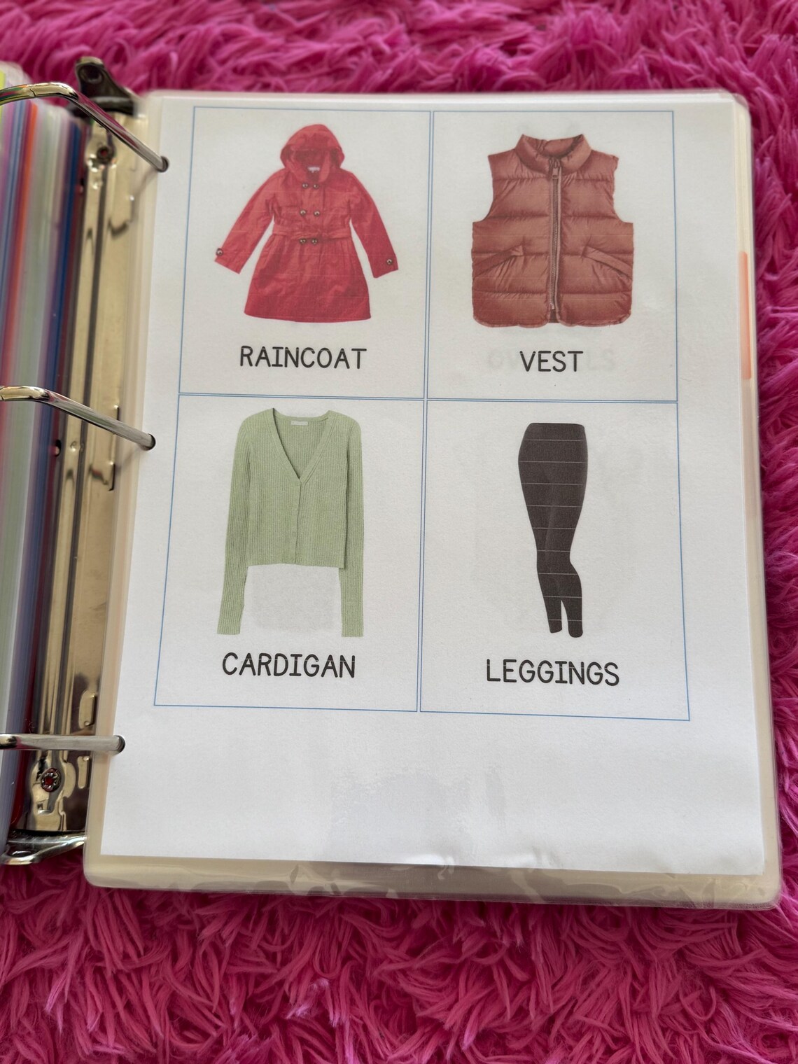 Laminated Toddler Circle Time Binder: Alphabet, Numbers, Colors - Etsy