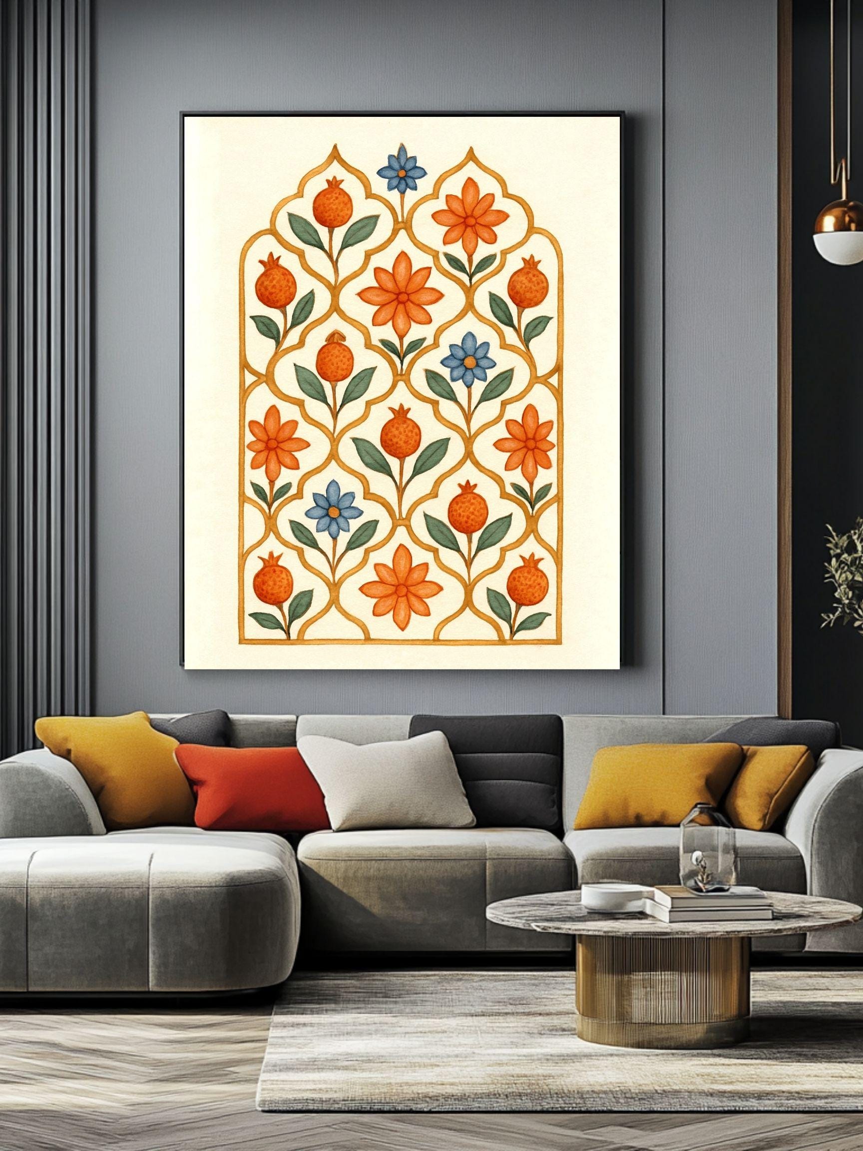 Indian Jaali Art Print: Ornate Wall Decor (digital Download) - Etsy UK