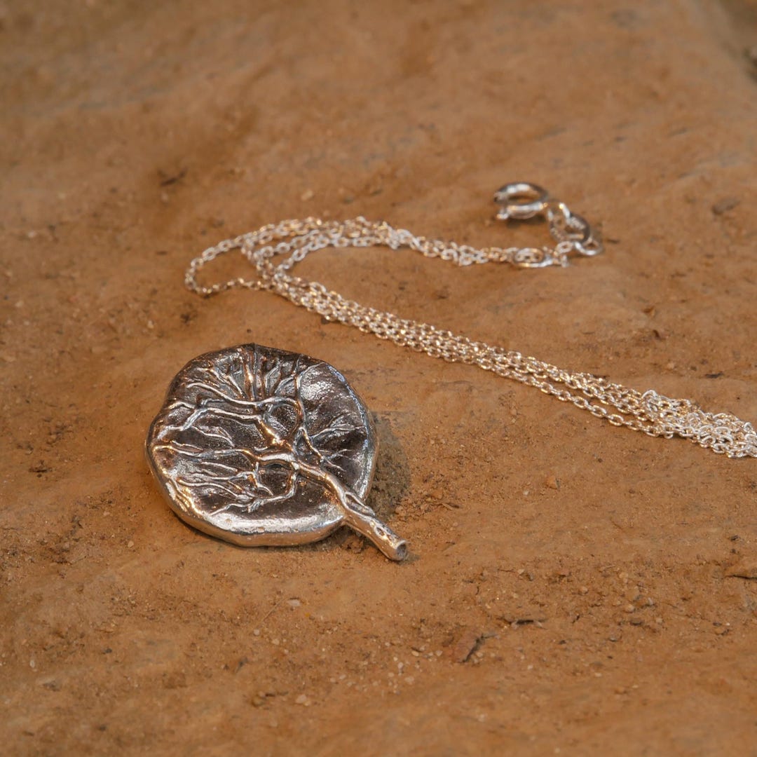 PLACENTA TREE of LIFE Handmade Silver Pendant, Motherhood Necklace ...