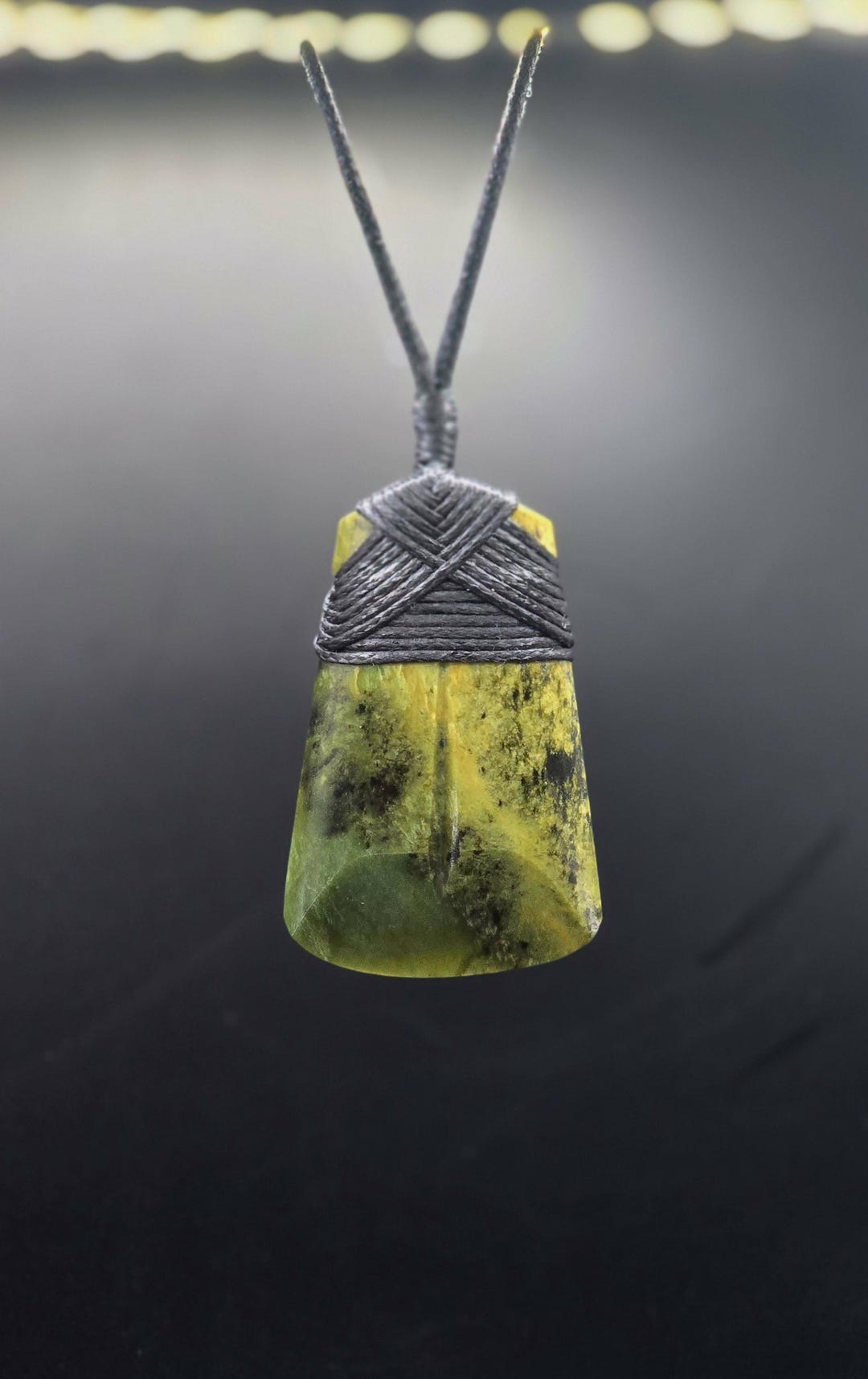 Pounamu Hei Toki - 5.5cm - With Black Cord (new Zealand Jade) - Etsy