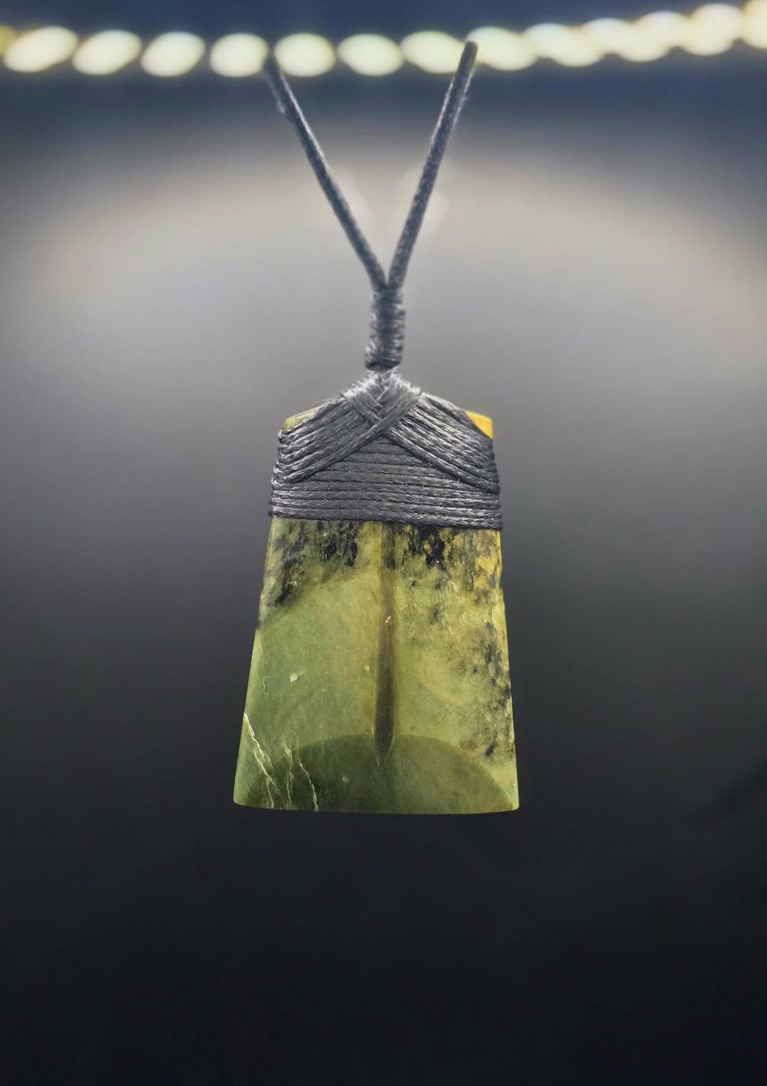 Pounamu Hei Toki - 5.5cm - With Black Cord (new Zealand Jade) - Etsy
