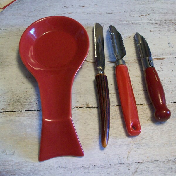 Apple Spoon Rest - Etsy