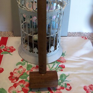 Vintage Antique Wood Mallet Hammer Rustic Primitive Country Farm Tool ...