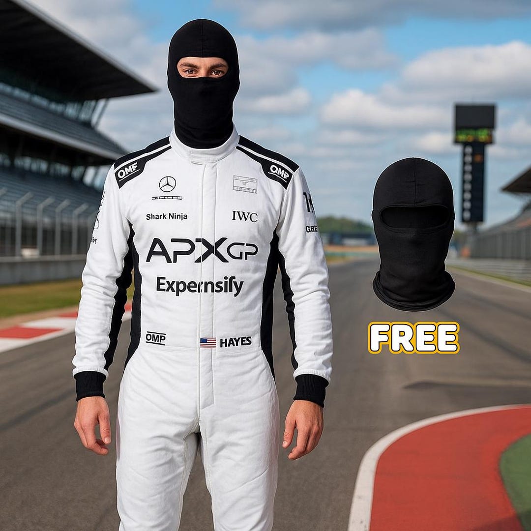 F1 Movie 2025 (APX) Racing Suit + Free Balaclava | Limited Stock ...
