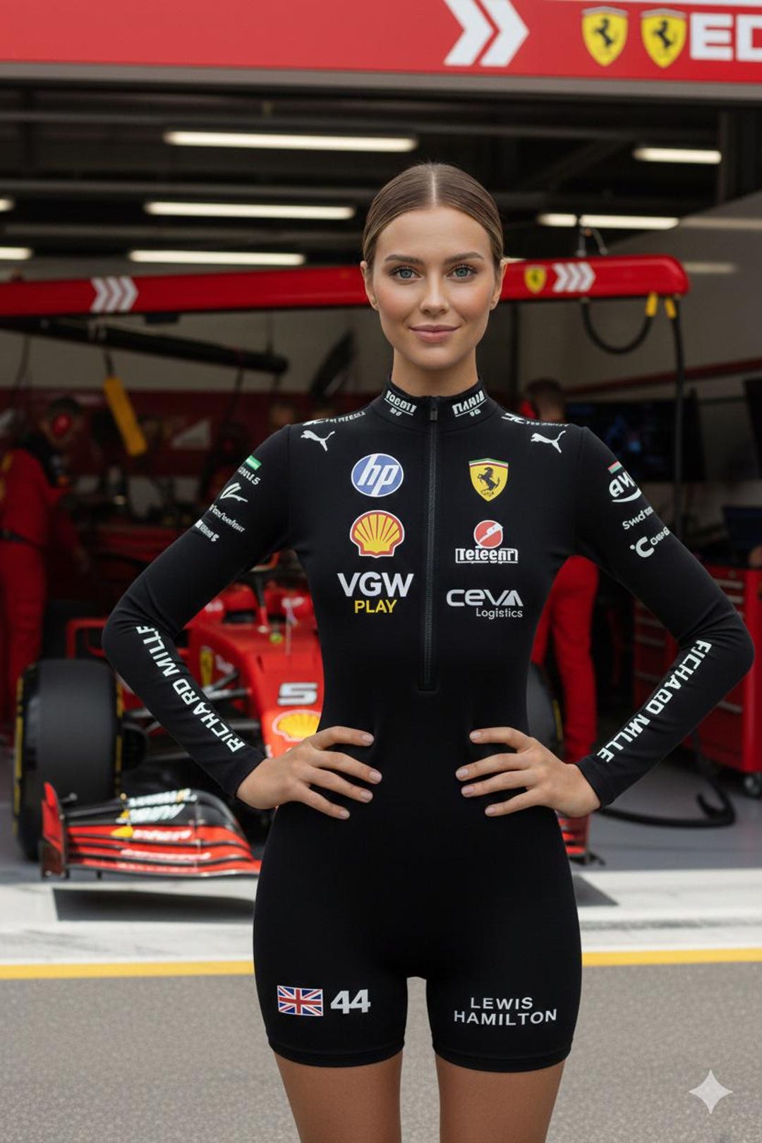 Max Verstappen 2026 F1 Women Jumpsuit and Onesie: Red Bull Racing Base ...