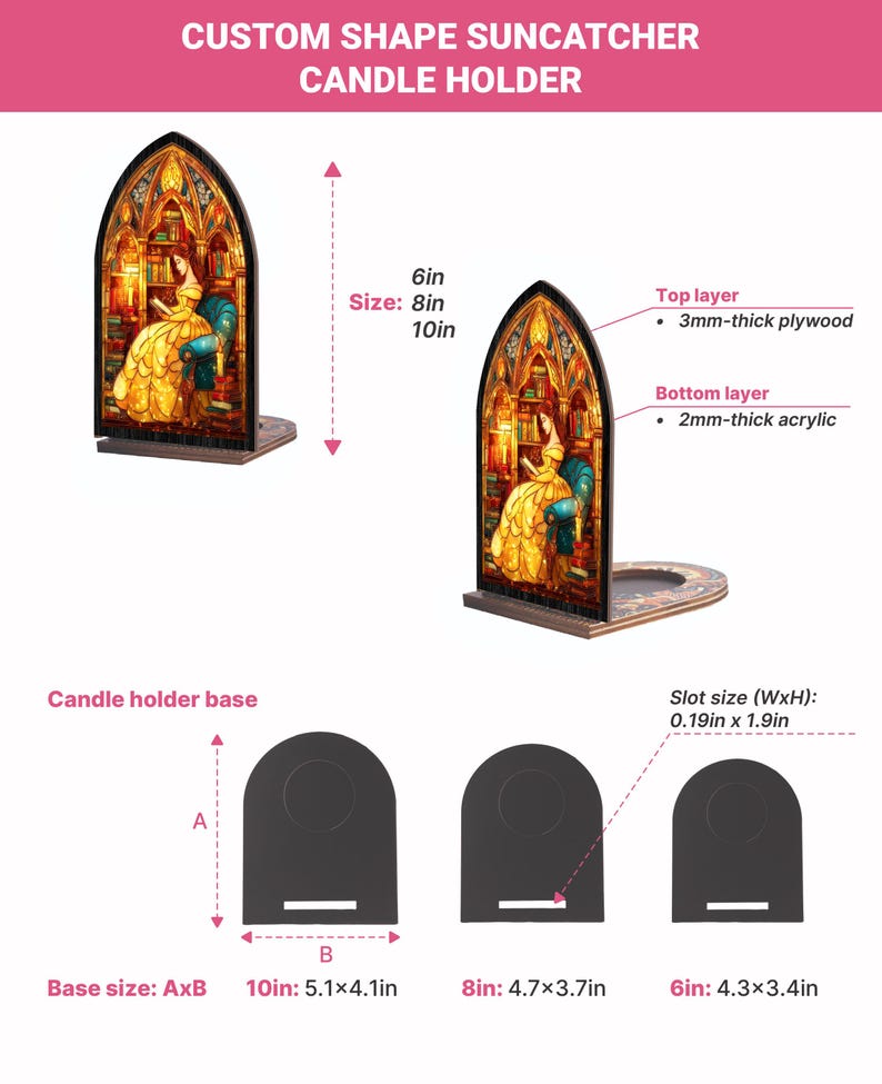 Dark Souls Bonfire Candle Holder Suncatcher - Elden Ring DLC Boss Game ...