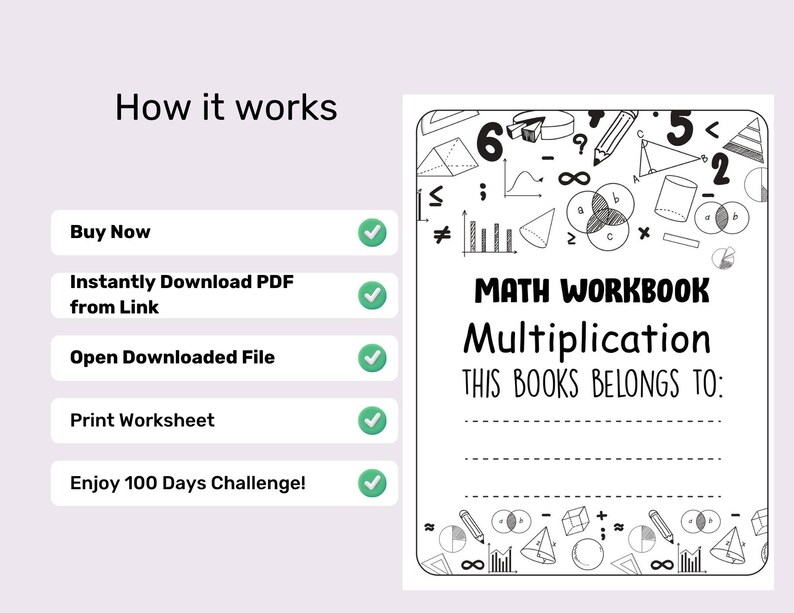 100 Printable Multiplication Fill in the Blanks Worksheets (numbers 1-9 ...