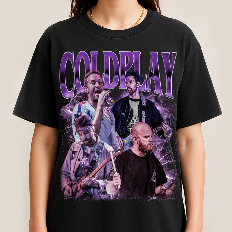 Coldplay Shirts - Etsy